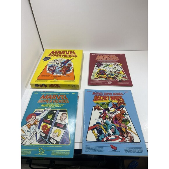 Tsr | Games | Tsr Marvel Superheroes The Heroic Roleplaying Game 0 ...